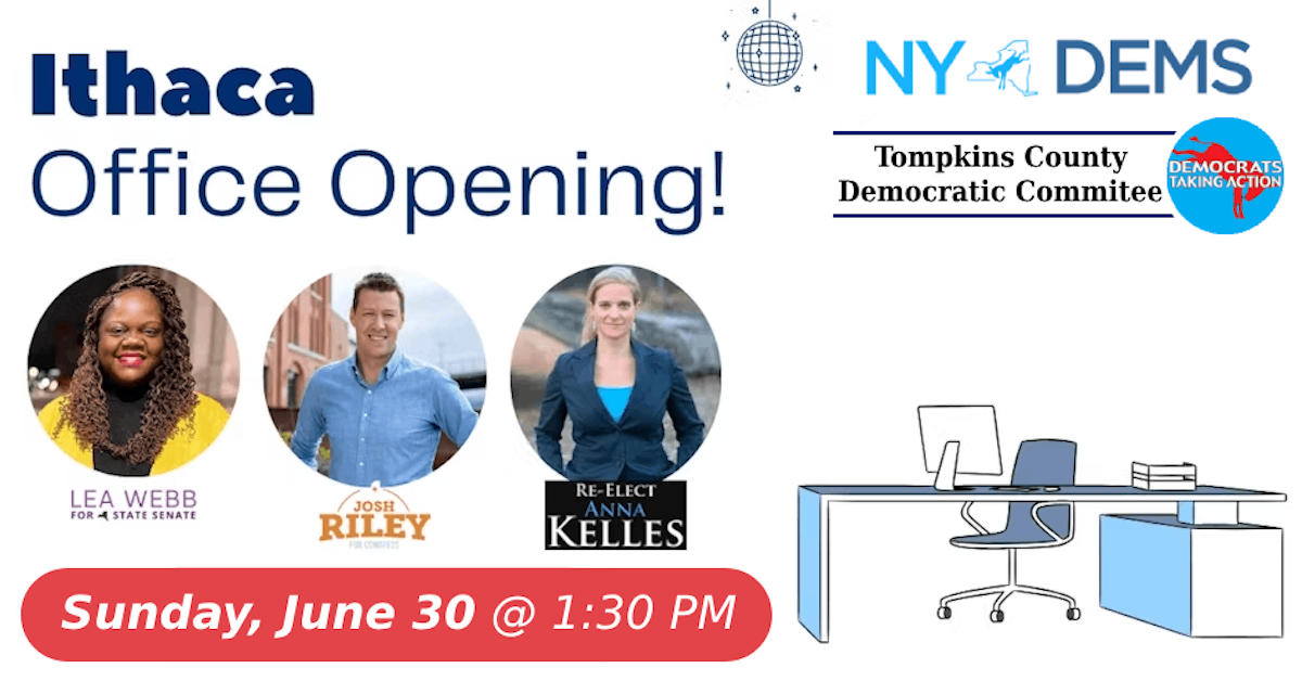 Ithaca Office Opening · New York State Democrats